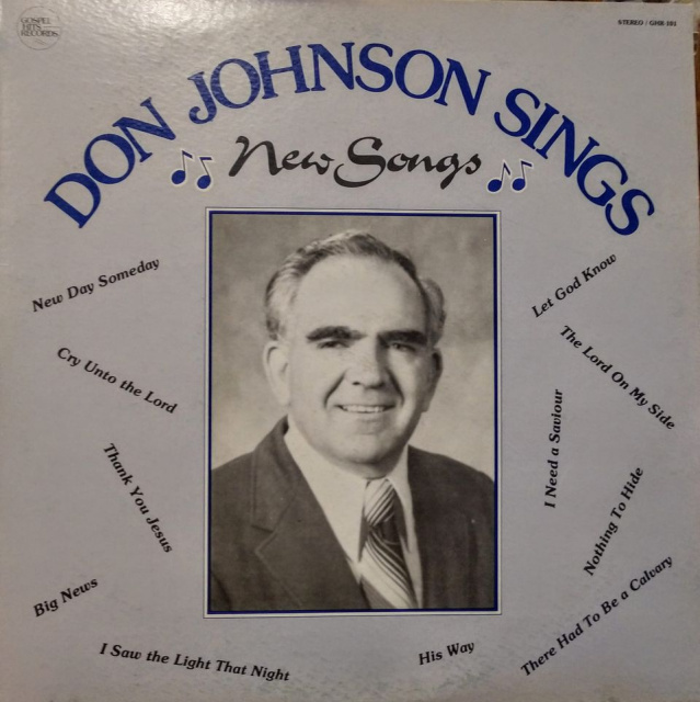 Johnson, Don (New Songs)